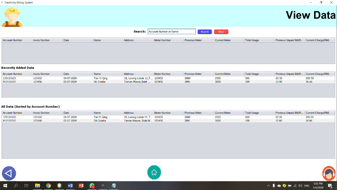 GitHub - TanYiQing/Electric-Billing-System