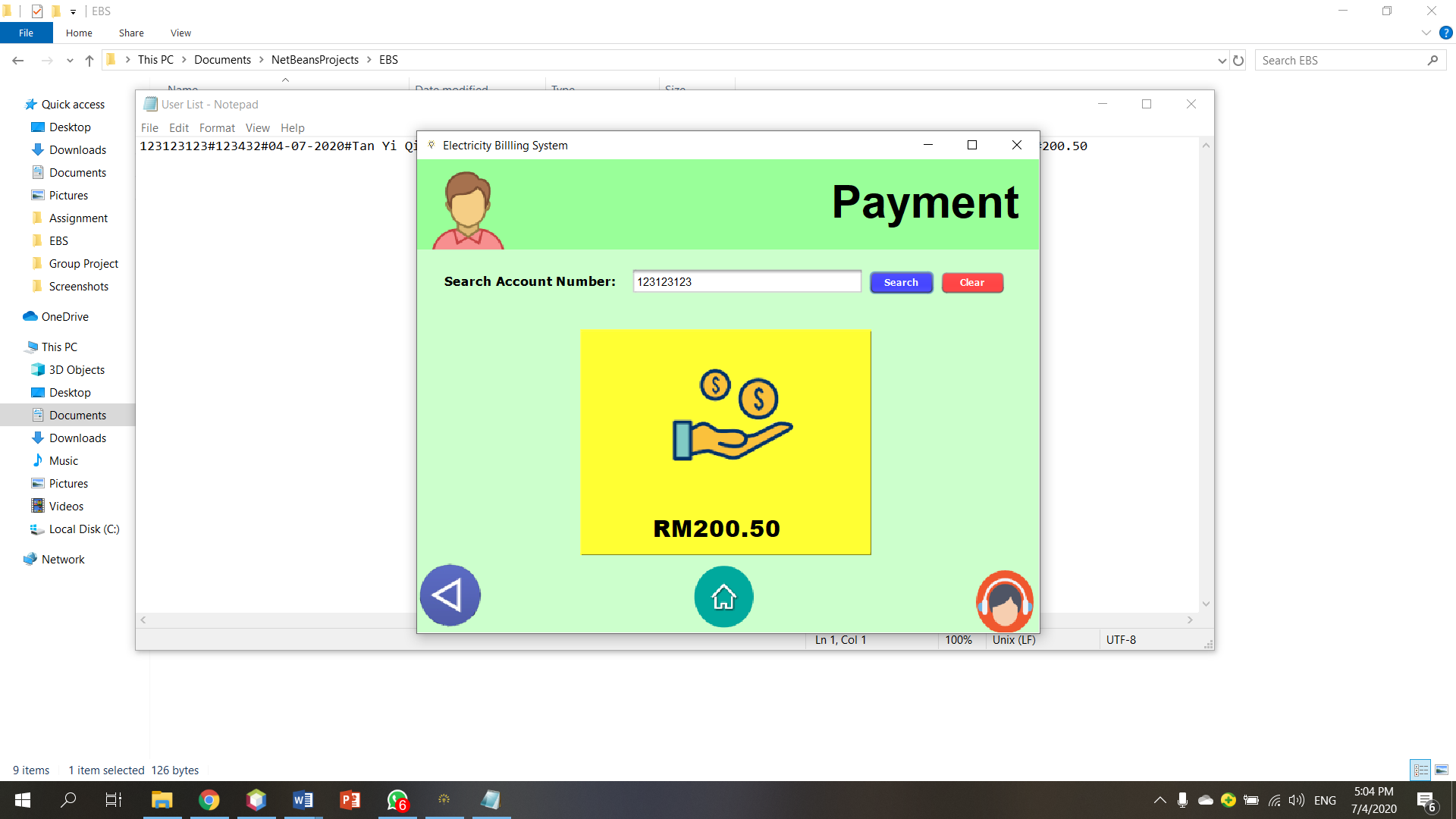 GitHub - TanYiQing/Electric-Billing-System