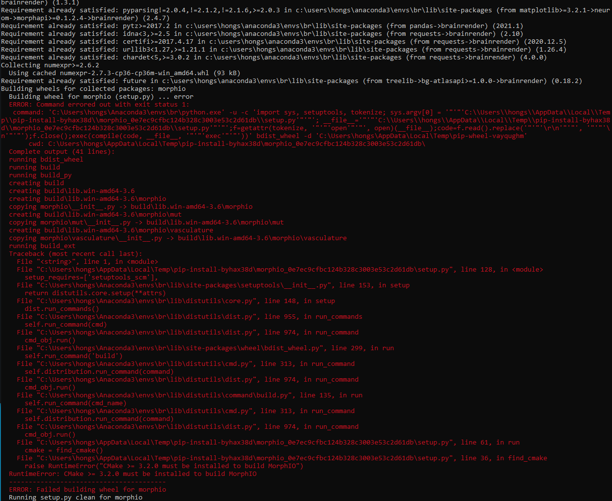 install issues · Issue #159 · brainglobe/brainrender · GitHub