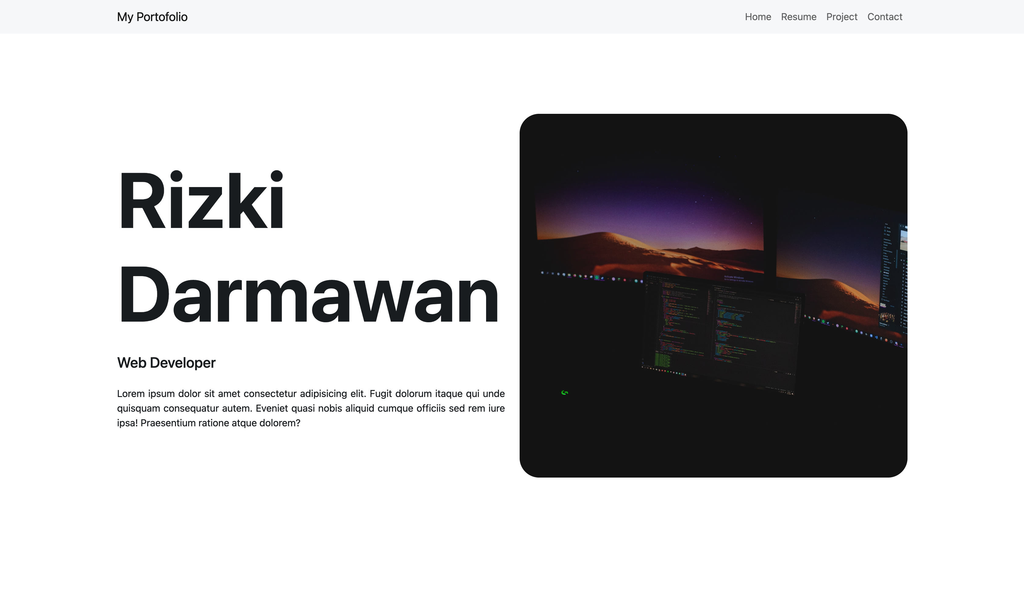 GitHub - dnccsemarang/materi-devcamp23-vue-portofolio