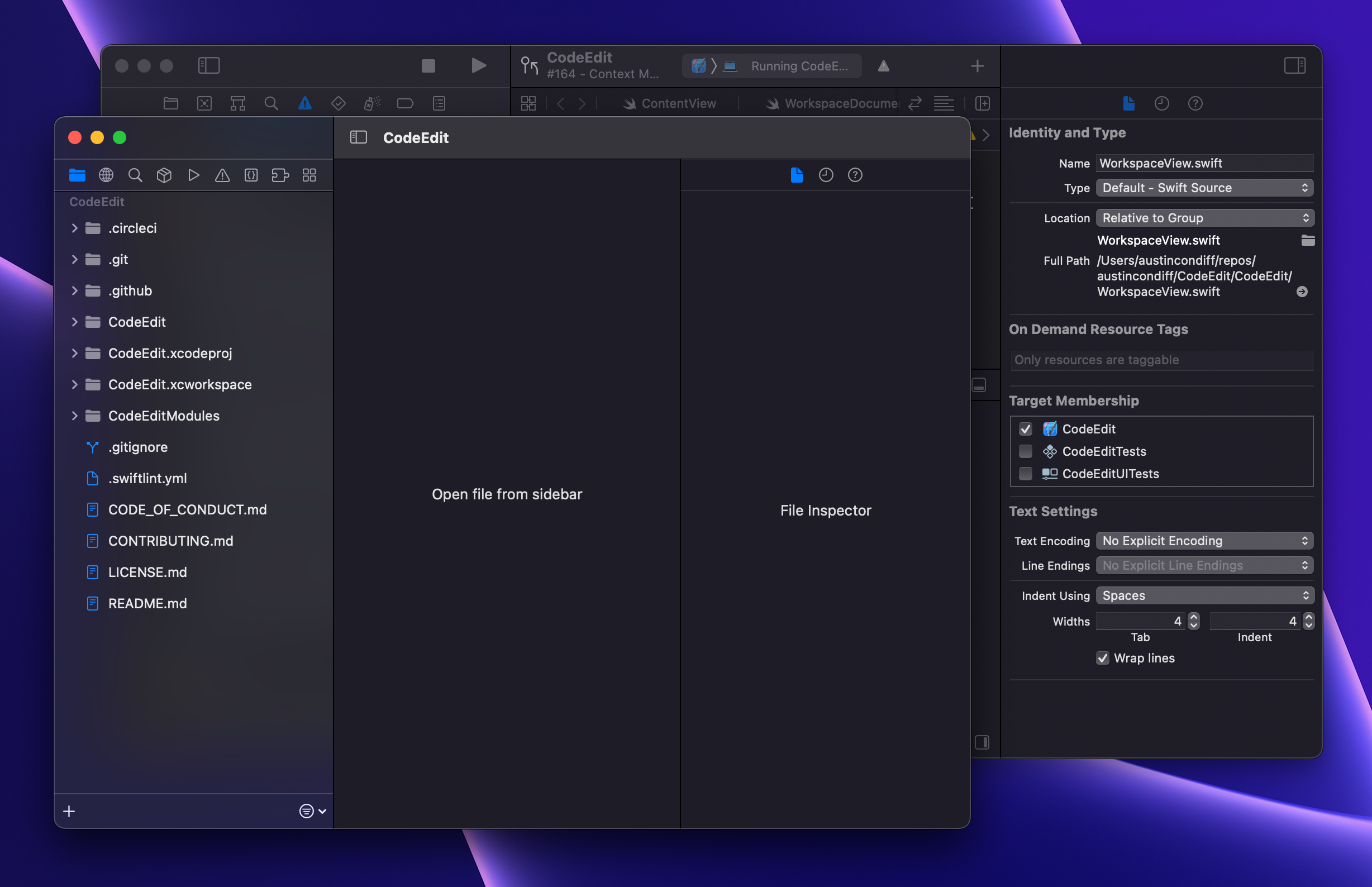 馃悶 Inspector Sidebar Should Have A Visibility Toggle 路 Issue 172 路 Codeeditapp Codeedit 路 Github