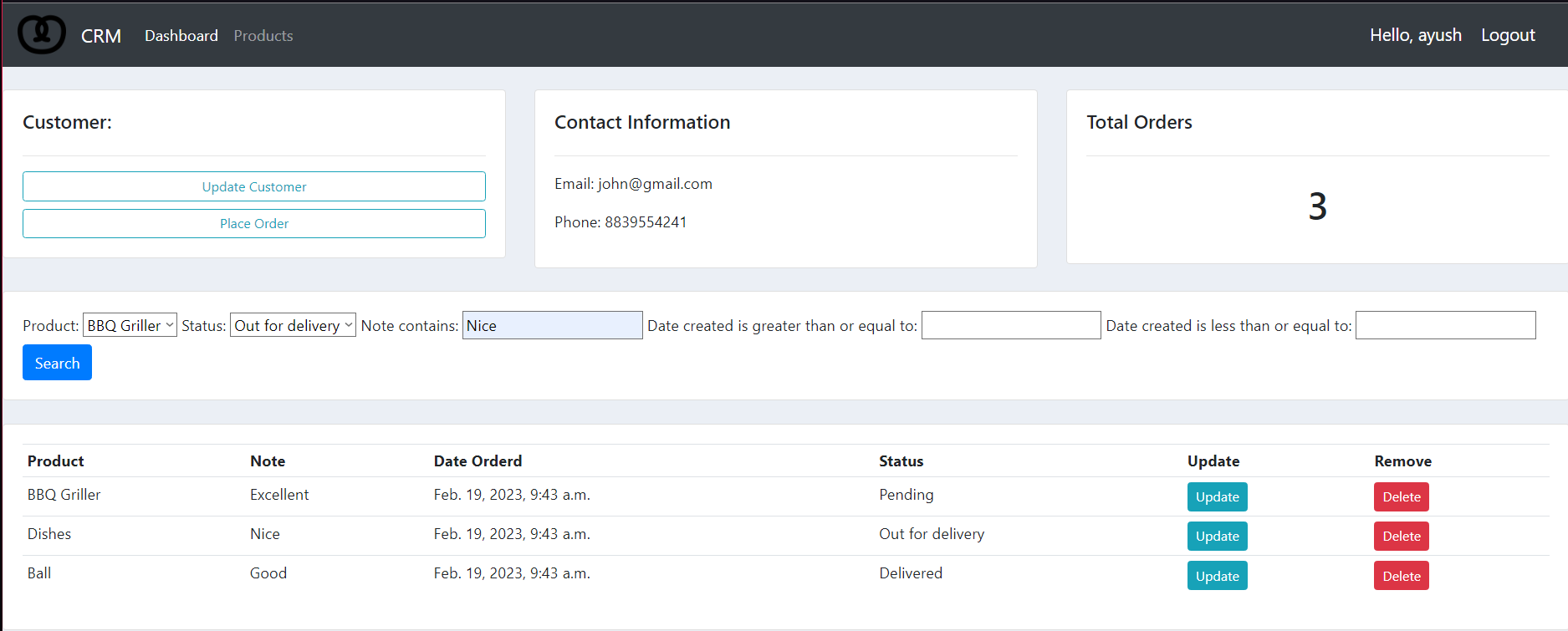 GitHub - Jubbu05/CRM: Customer Management Platform