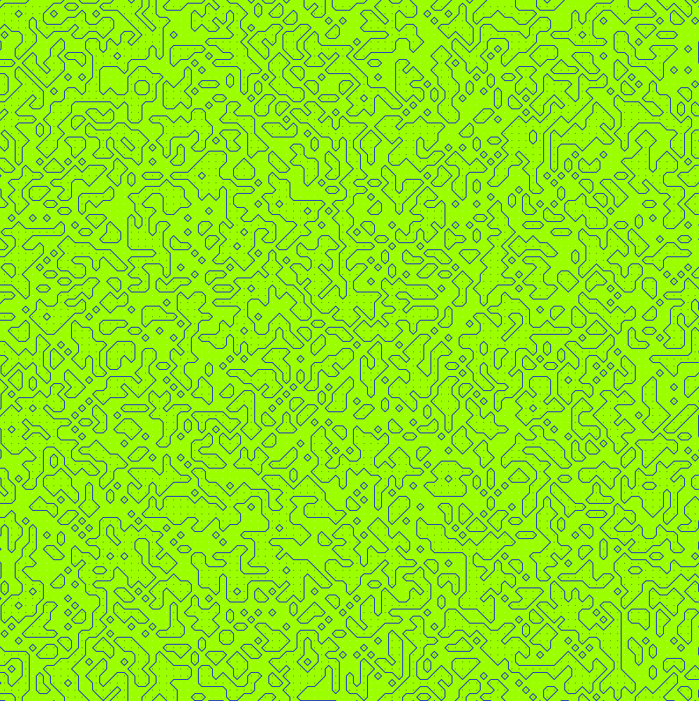 GitHub - KattachaithanyaKumar/MarchingSquares: Marching squares algorithm done in processing java