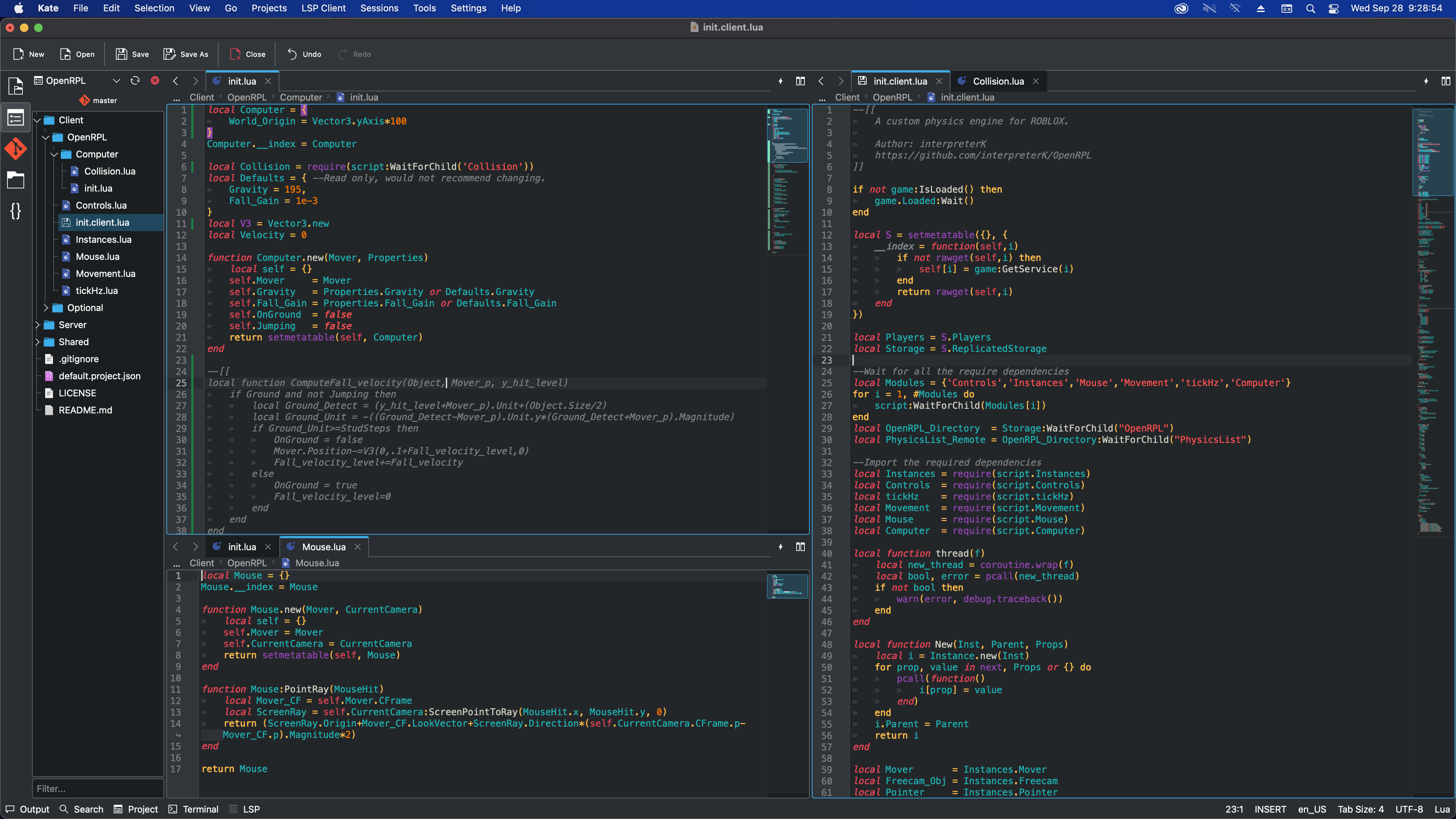 GitHub - unixtensor/Kate-Luau-Breeze-Dark: Luau Breeze Dark ...
