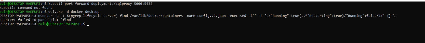 Docker For Wsl Stopped Working · Issue 9824 · Dockerfor Win · Github