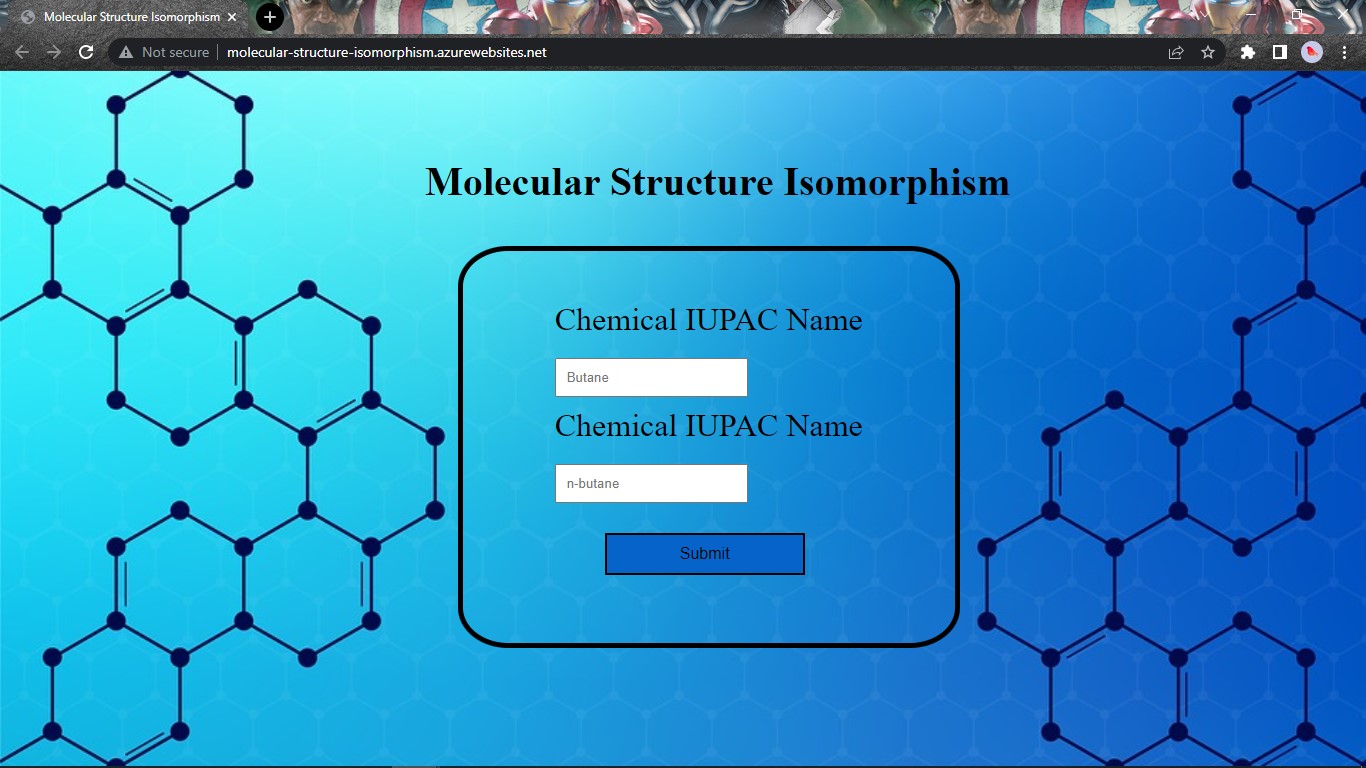 GitHub - galisaishankar08/Molecular-Structure-Isomorphism: When ...