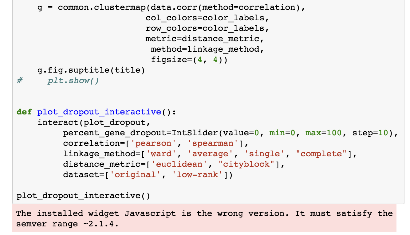 interact + plotting with ipywidgets 6.0.0 produces many graphs or none ...