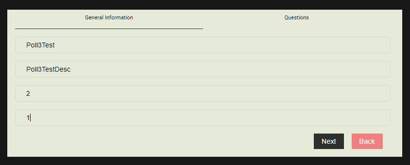 GitHub - TkachukSasha/PollsSystem