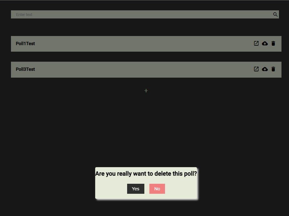 GitHub - TkachukSasha/PollsSystem
