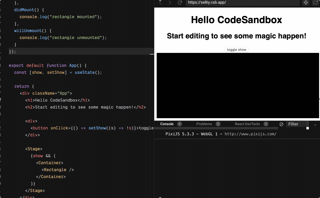 willUnmount not called for PixiComponents that are children of a Container · Issue #257 · pixijs ...