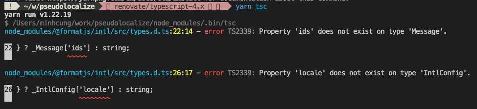 Type issue with TypeScript 4.9 · Issue #3910 · formatjs/formatjs · GitHub