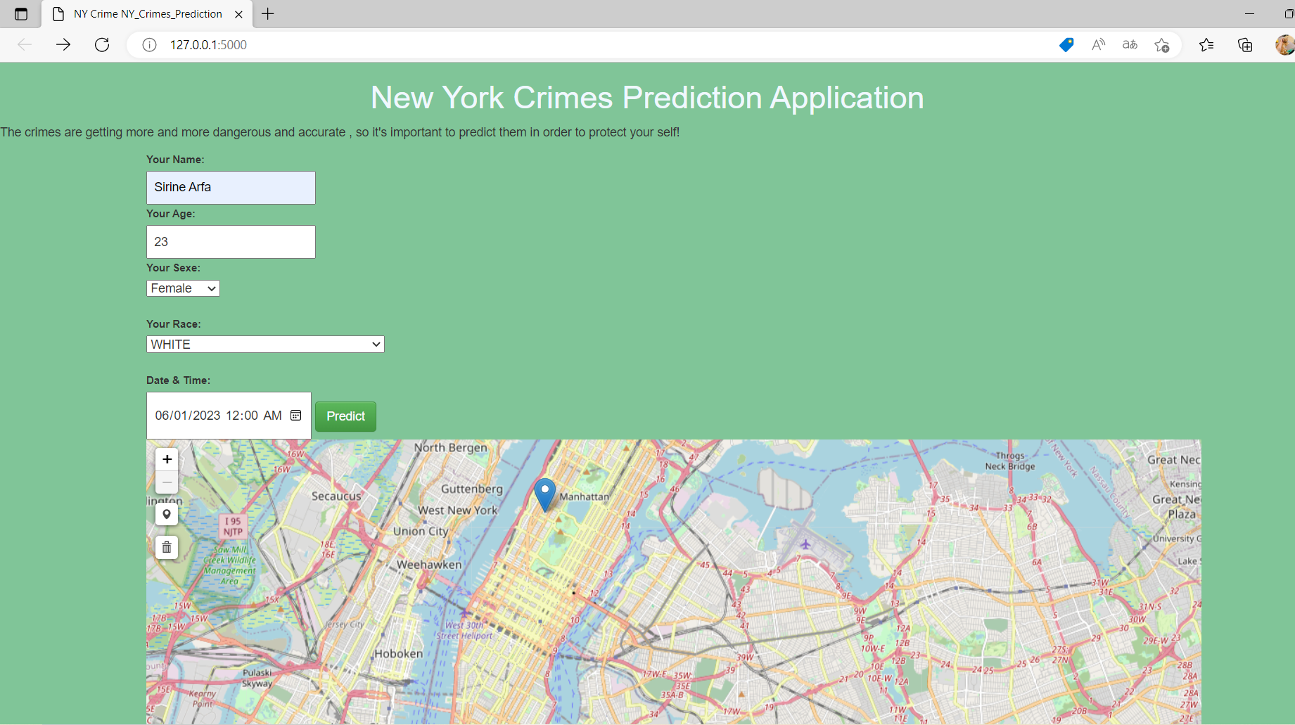 GitHub - SirineArfa/New-York-City-Crime-Prediction-Project