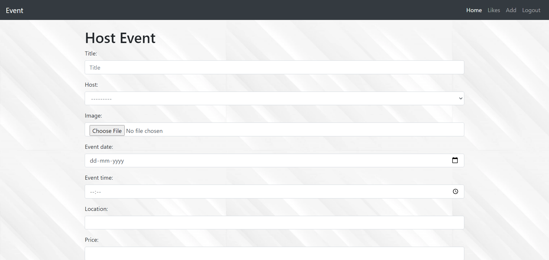 Github Omkarpatra Eventapplication