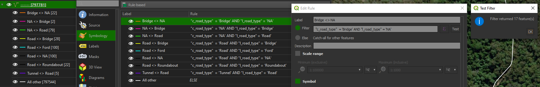 Show Feature Count Shows Wrong Numbers With Rule Based Classification · Issue 39318 · Qgisqgis