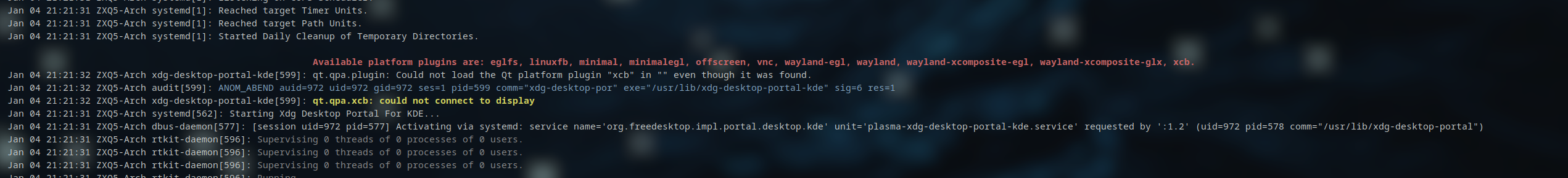 black screen when booting with sddm-git (aur package) · Issue #1635 · sddm/sddm · GitHub