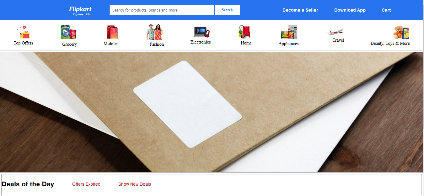 GitHub - haristahir58/Flipcart-Clone-Lading-Page: This is a CSS ...