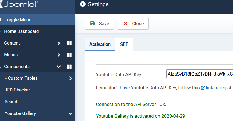 Youtube Gallery Not working Now · Issue #14 · joomlaboat/YoutubeGallery · GitHub