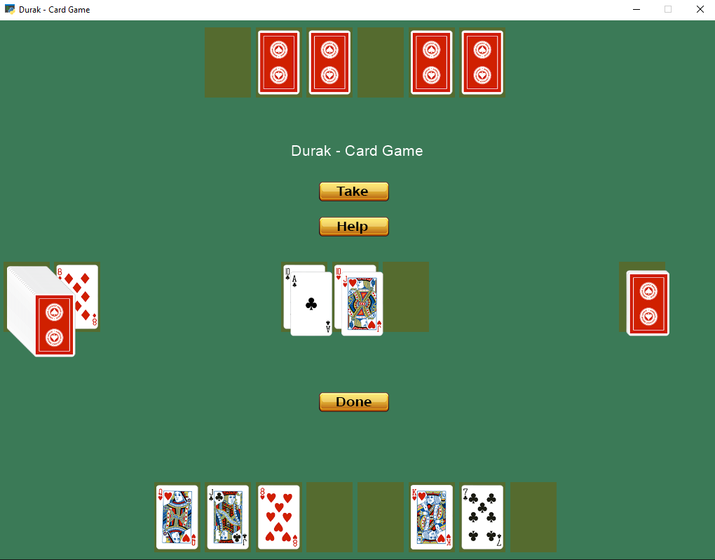 GitHub - Ivan-Komlev/Durak: Durak Card game written in Python