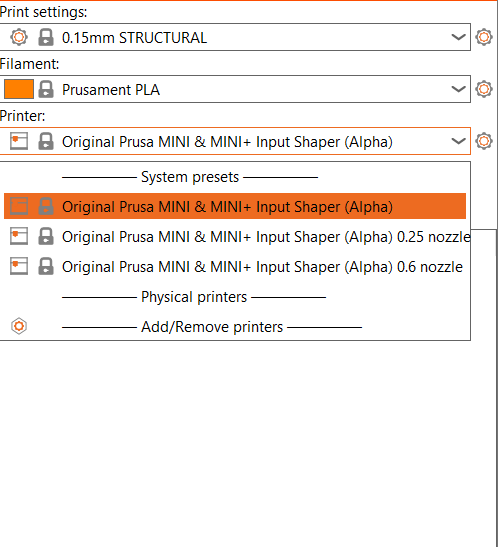 double same filament presets shown · Issue #216 · prusa3d/PrusaSlicer-settings · GitHub