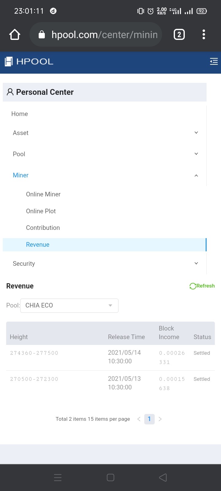 I don't get a contribution even though my online plot > 2T, can someone help · Issue #577 · h9 ...