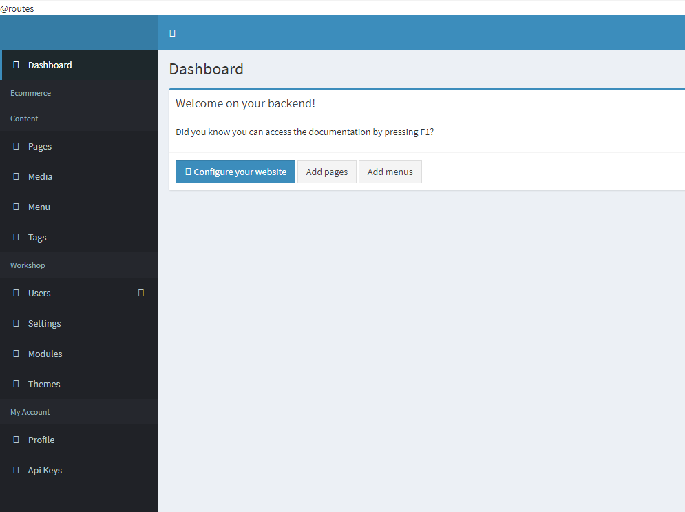 Ziggy Routes Blade Directive Not Working · Issue 464 · Asgardcmsplatform · Github 
