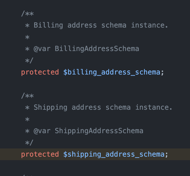 Wrong Schema Identifier for Shipping address · Issue #8286 · woocommerce/woocommerce-blocks · GitHub