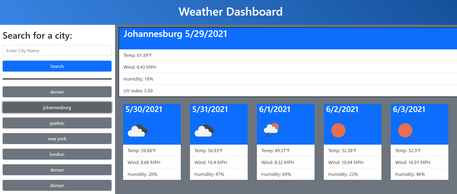GitHub - dk-code93/WeatherDashboard: The app fetches weather data ...