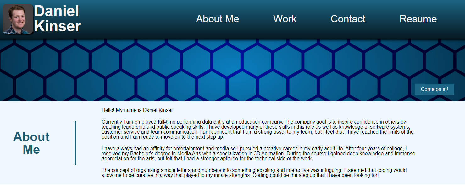 GitHub - dk-code93/ProfessionalPortfolio: My personal web page. Shows off my projects, has ...