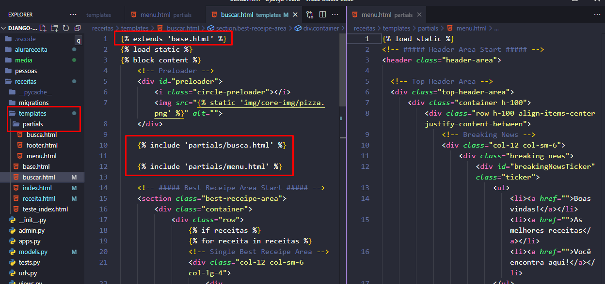 GitHub - vinireeis/aulas_django_alura: Projeto de uma aplicação web ...
