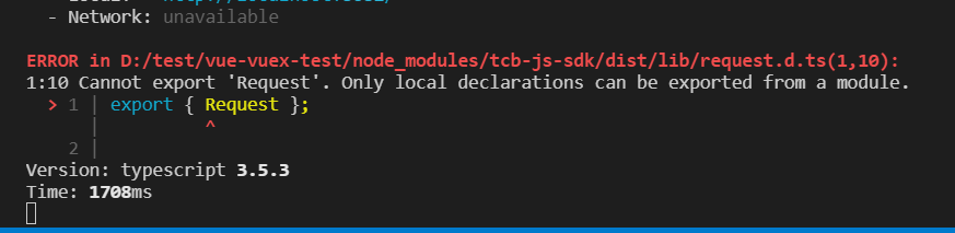 Vue Typescript 工程引用报错 · Issue #4 · TencentCloudBase/tcb-js-sdk · GitHub