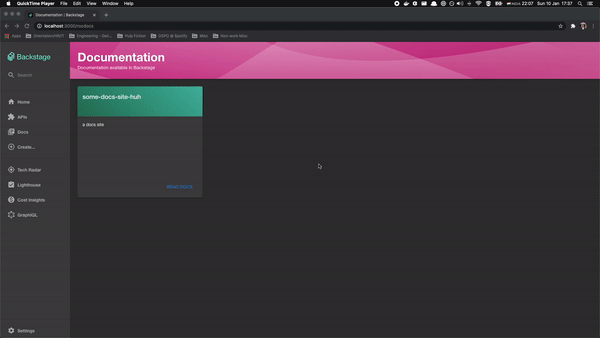 [RFC] Simplifying TechDocs (Frontend) Architecture · Issue #3998 · backstage/backstage · GitHub