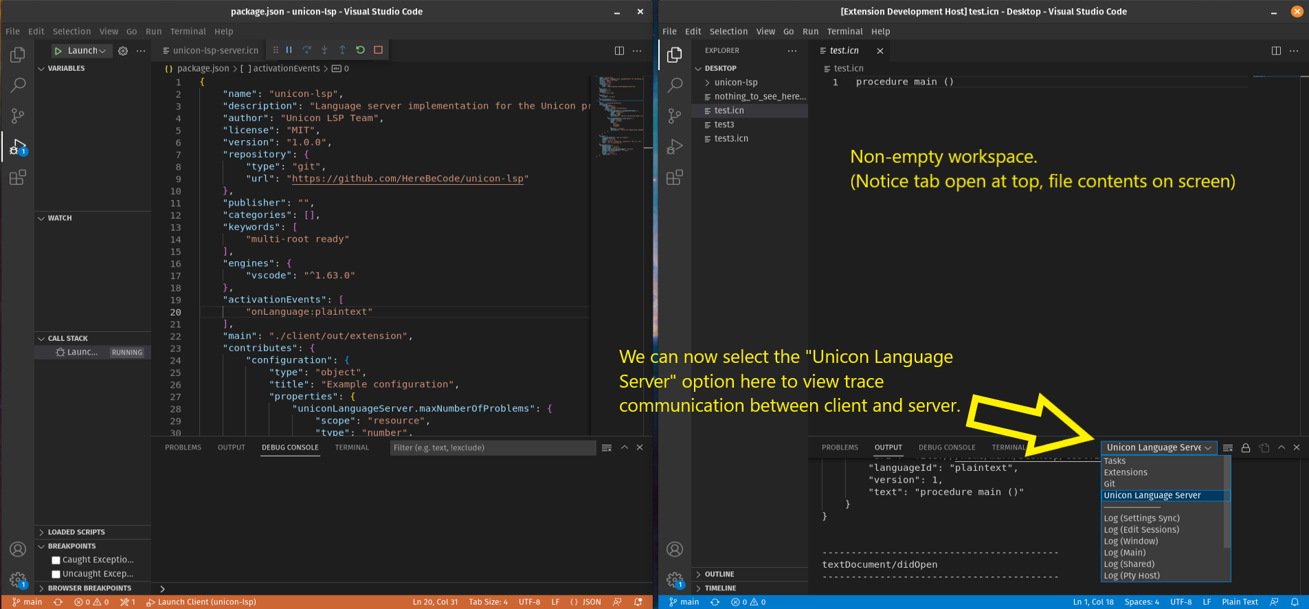 GitHub - mstow597/unicon-lsp