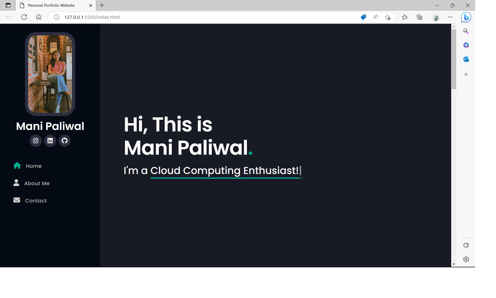 GitHub - MP-15/Personal-Portfolio-Website