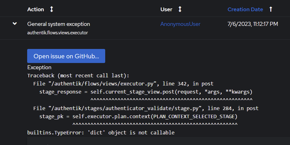 default-authentication-flow not allowing 2FA Setup Step · Issue #6173 · goauthentik/authentik ...