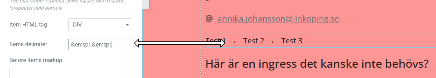 Bug: Repeater Field delimiter Trims intentionall whitespaces · Issue ...