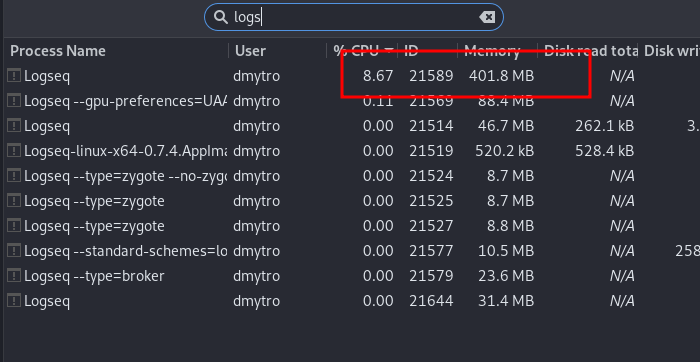 Logseq doesn't start when try to open file · Issue #5681 · logseq/logseq · GitHub