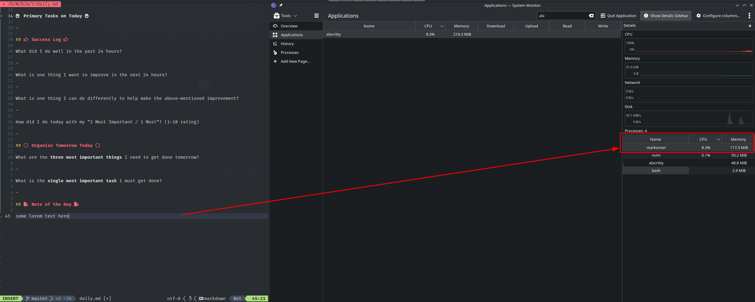 High CPU usage · Issue #179 · artempyanykh/marksman · GitHub