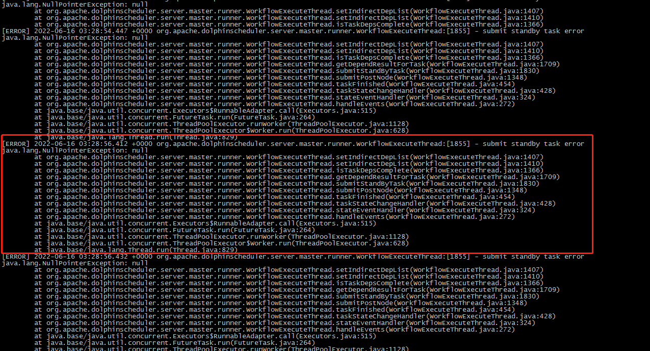 When pre-tasks are completed, the downstream task instance is not triggered to execute, and ...