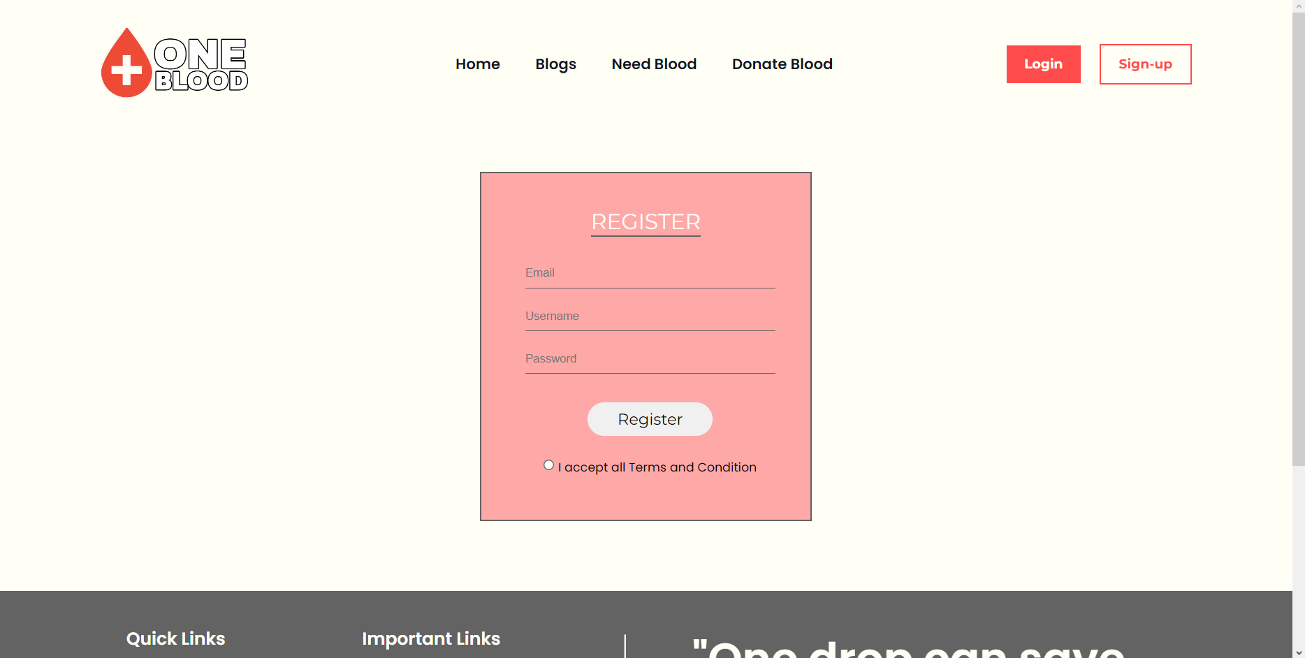 GitHub - AndyyAD/Blood-donation-website: This is a blood donation website made in HTML, CSS and ...