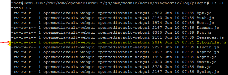 [GUIDE] Add custom log files to WebUI - not working · Issue #1049 · openmediavault ...