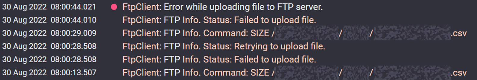 UploadFile fails, but I would like to know the reason (or error code) · Issue #934 ...