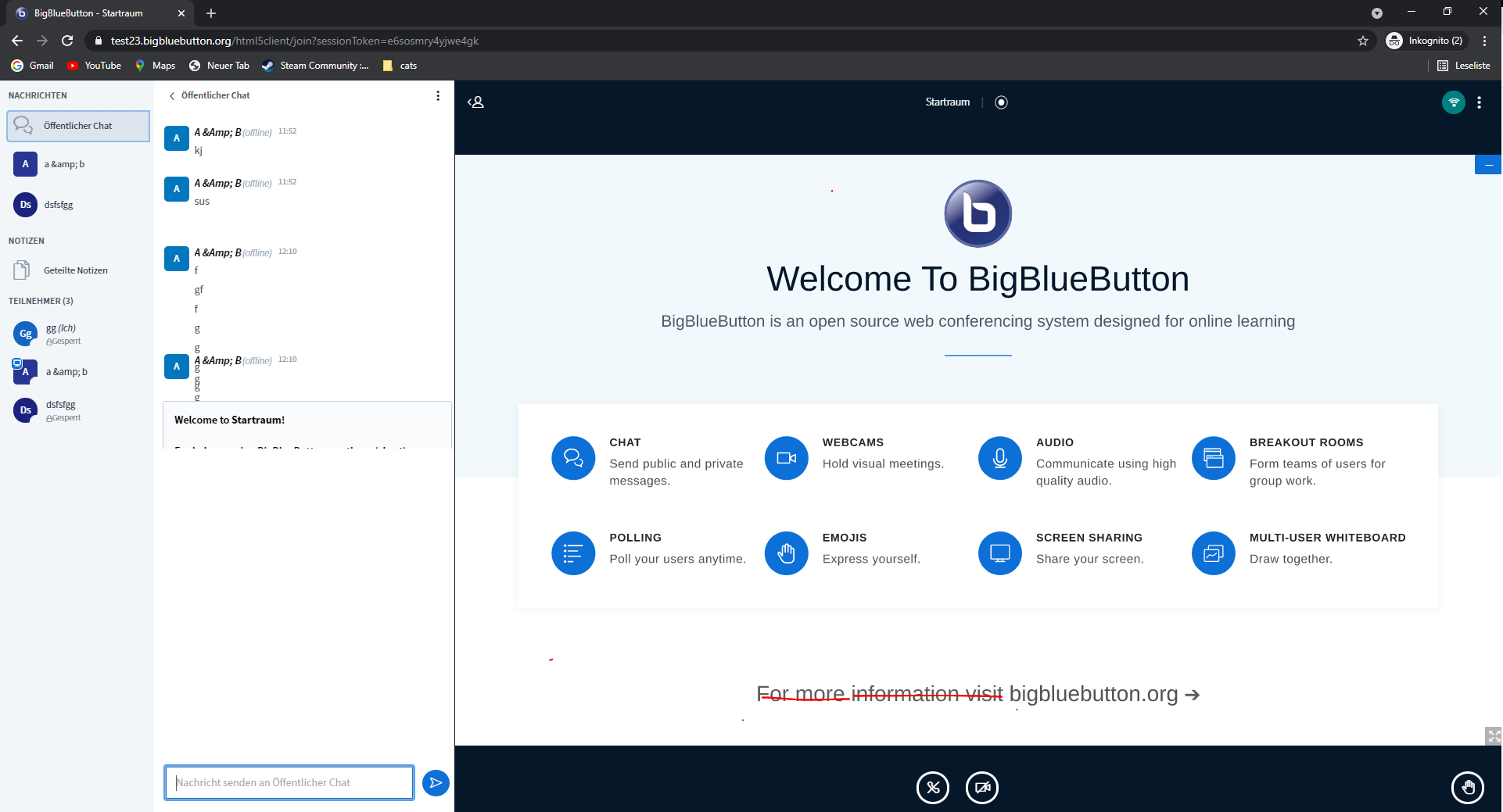 2.3-beta4: Public chat doesn't show old messages after being locked · Issue #12062 ...