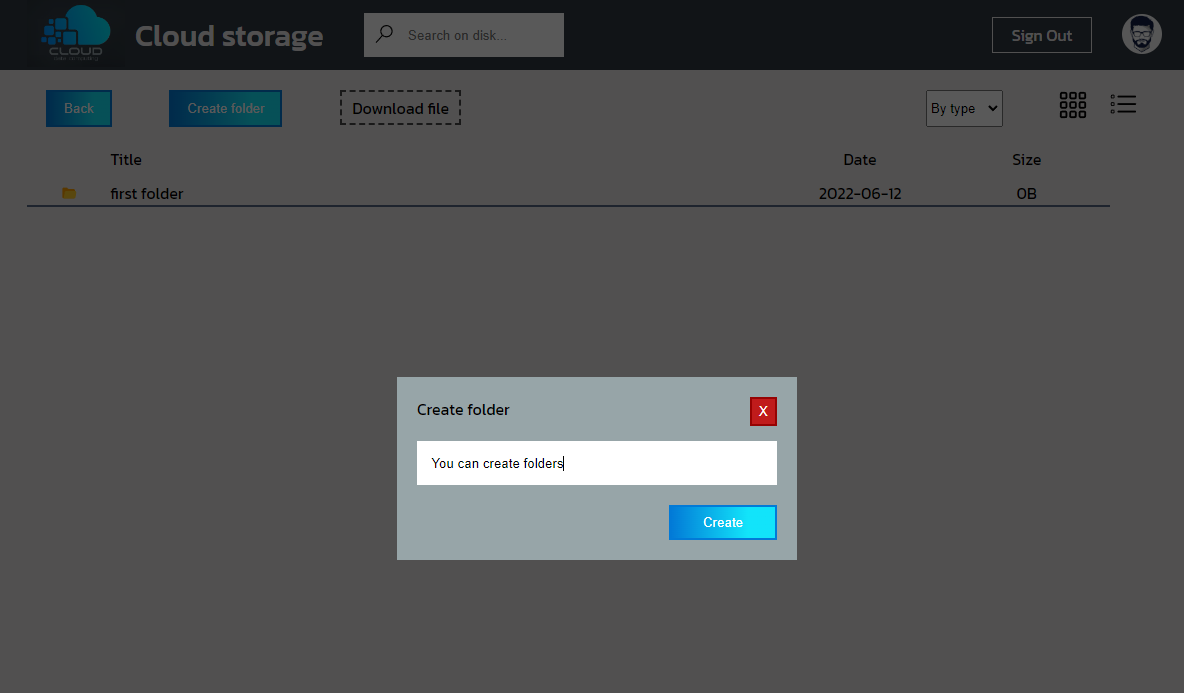GitHub - RamanSlinka/mern-cloud-disk-server