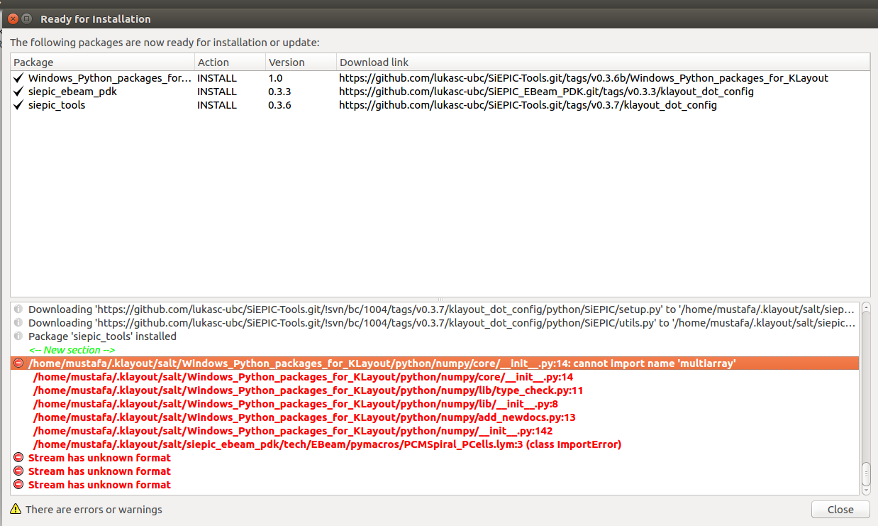 KLayout integration doesn't fully work for KLayout version 0.25 · Issue #174 · SiEPIC/SiEPIC ...