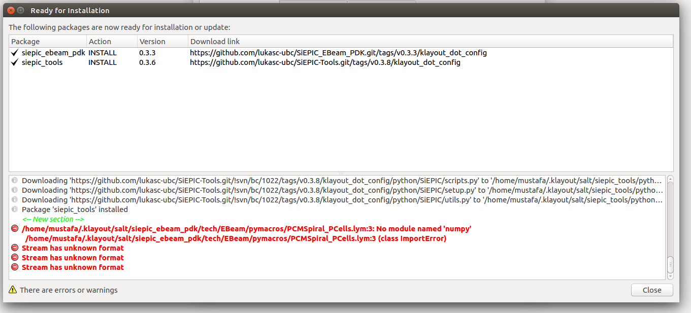 KLayout integration doesn't fully work for KLayout version 0.25 · Issue #174 · SiEPIC/SiEPIC ...