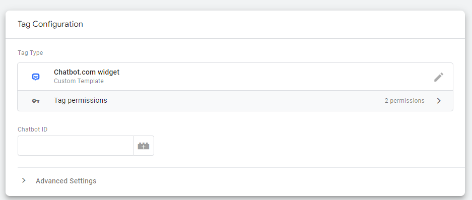 GitHub - nottinghamcollege/chatbot-widget-gtm-template: chatbot.com widget Google Tag Manager ...