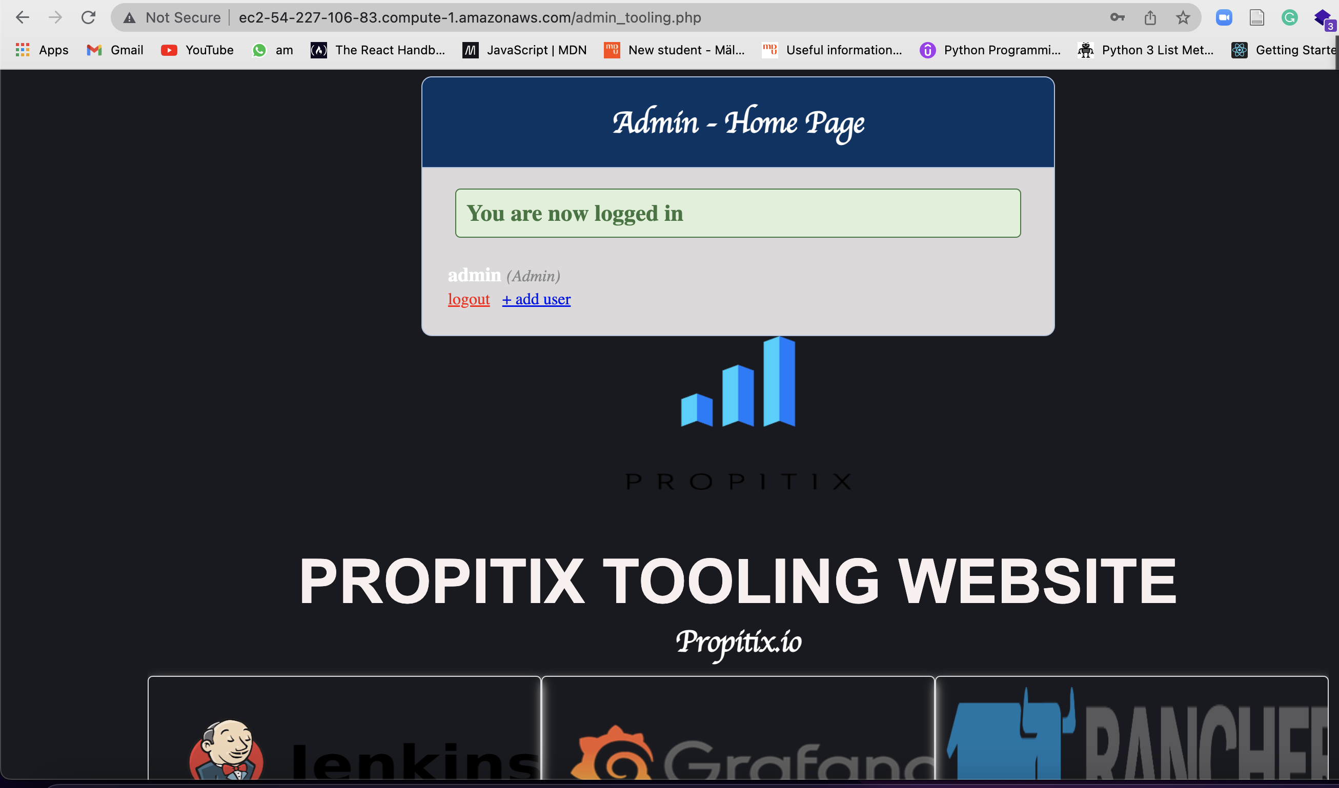 GitHub - NewthingAde/DEVOPS-Tooling-Website-Solution-in-Aws