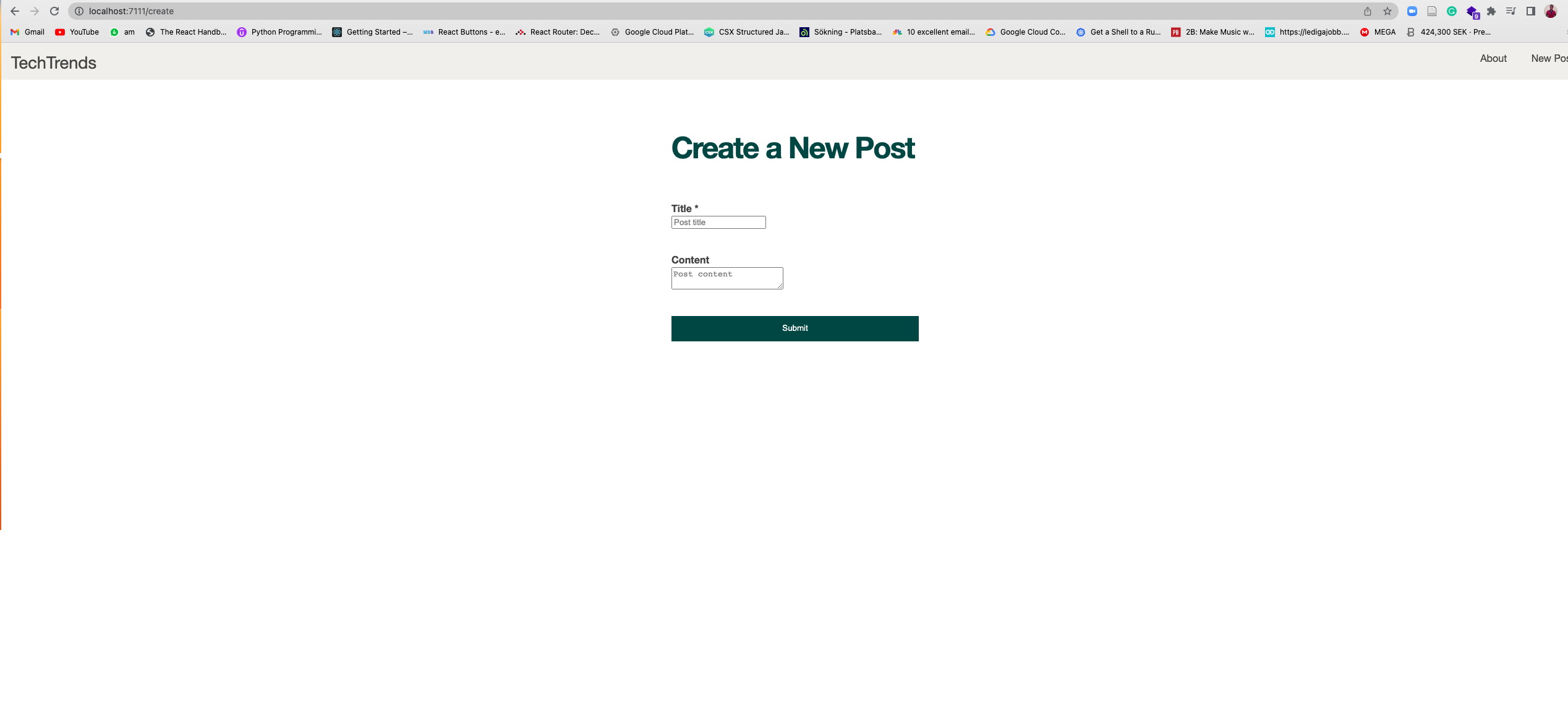 GitHub - NewthingAde/TechTrends