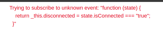 Error When Subscribing To The Eventlistener · Issue 456 · React Native Netinfo React Native