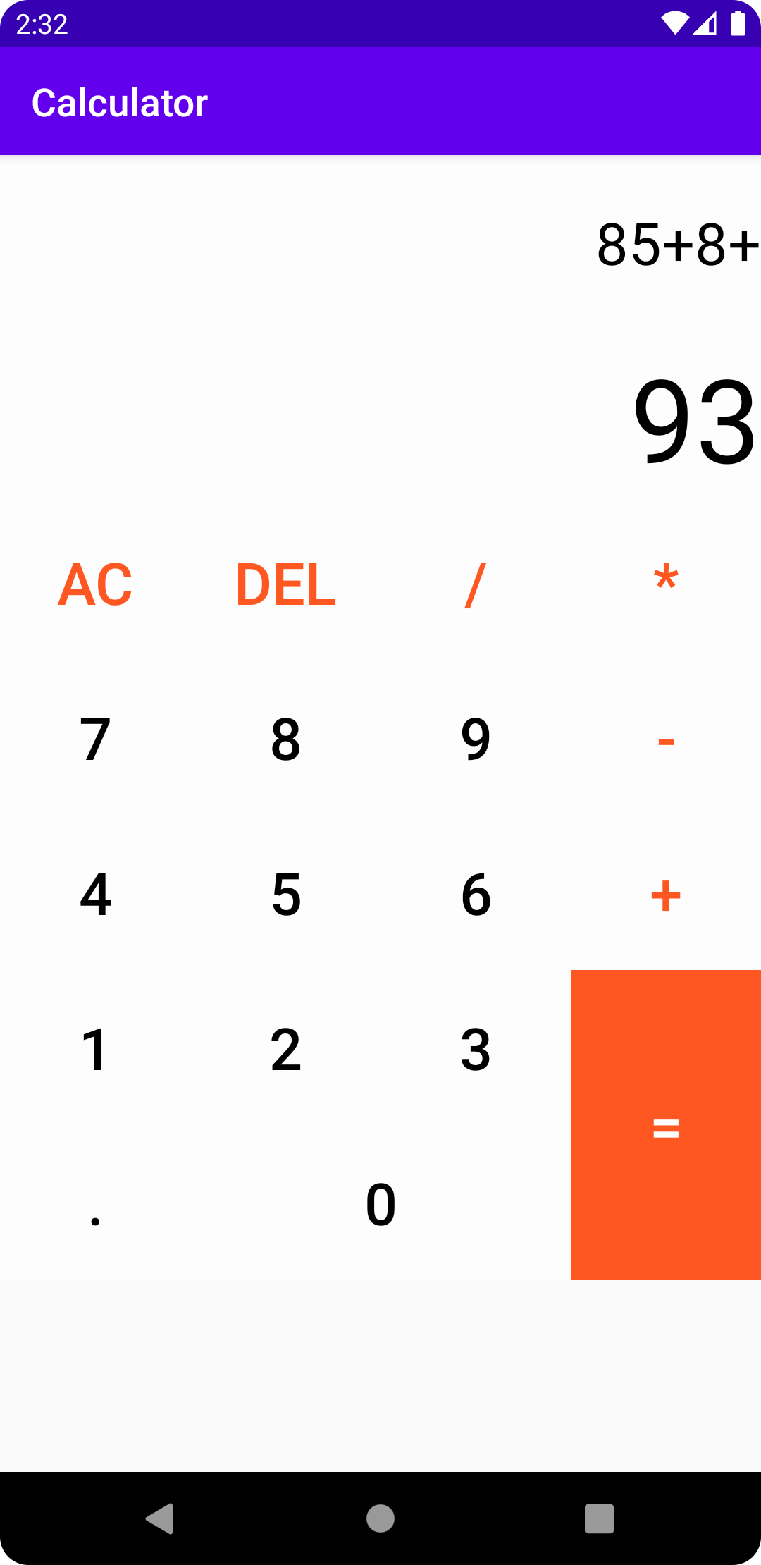 Github A Ryan Kalra Calculator
